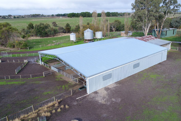 Yard Covers - Quality Sheep & Cattle Yard Covers - Action Steel