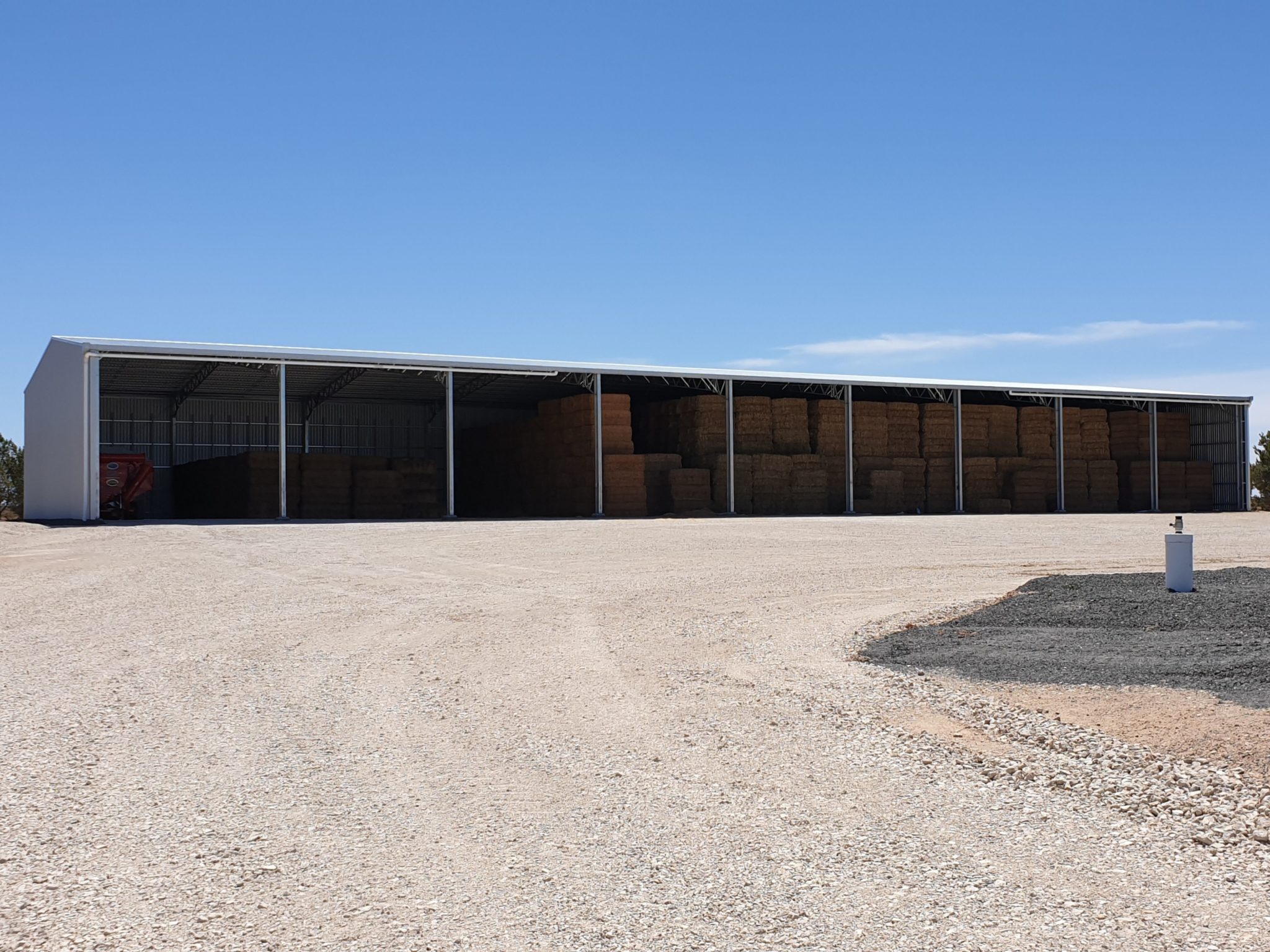 Hay Sheds - All Hot-Dip Galvanised and Heavy Duty | Action Steel