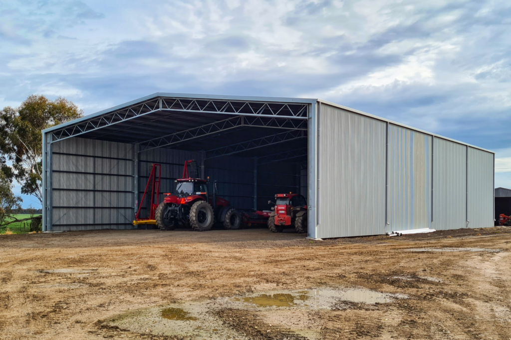 32m x 21m x 6m machinery shed - Action Steel