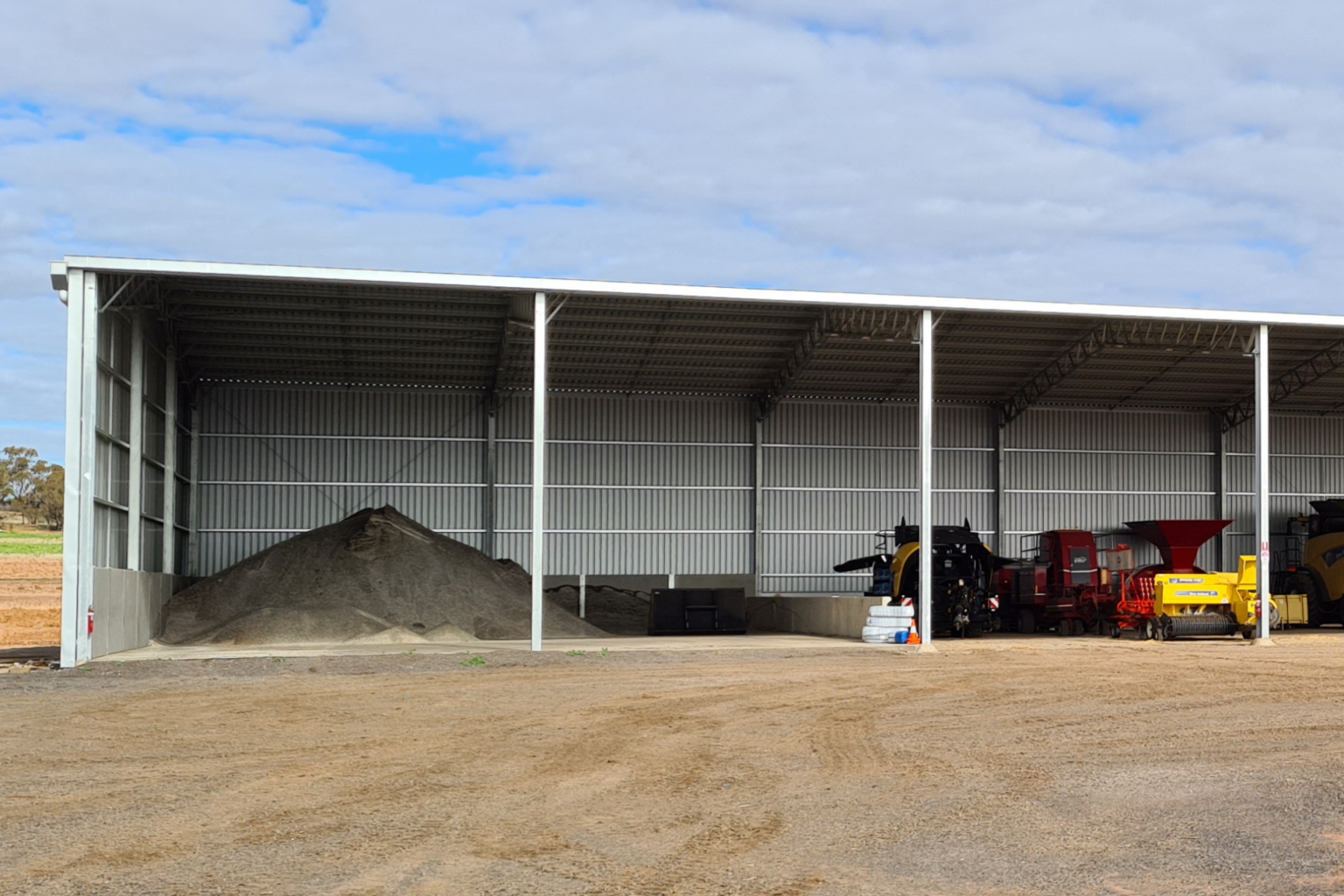 Can I Retrofit My Shed For Storing Grain? - Action Steel