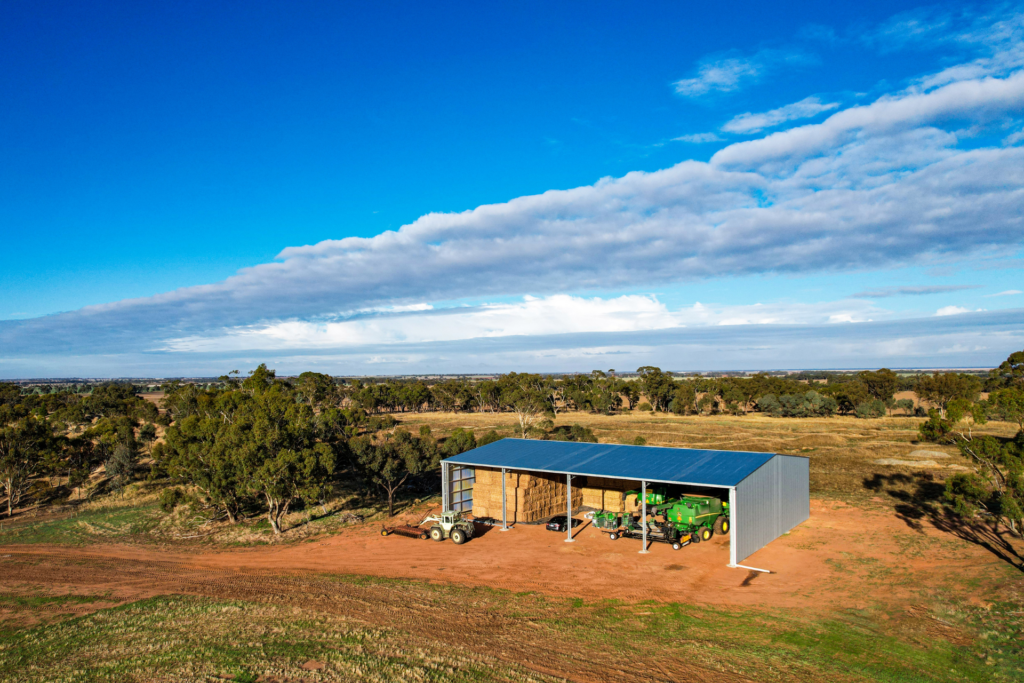 Hay Sheds - All Hot-Dip Galvanised and Heavy Duty | Action Steel