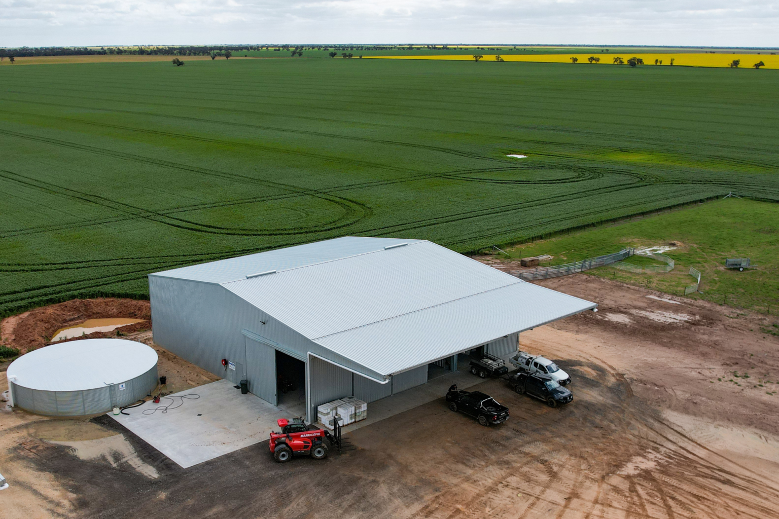 Chemical Sheds - Safe & Compliant On Farm Chemical Storage - Action Steel
