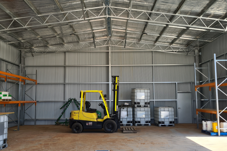 Chemical Sheds - Safe & Compliant On Farm Chemical Storage - Action Steel