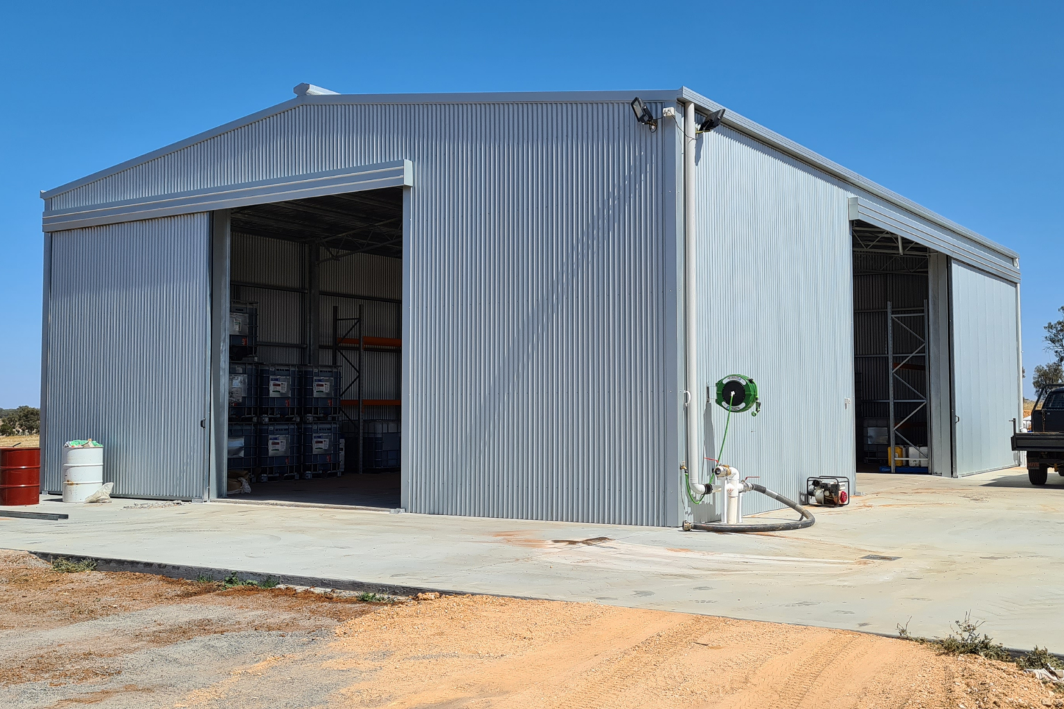 6 Farm Chemical Shed Projects To Inspire Yours - Action Steel