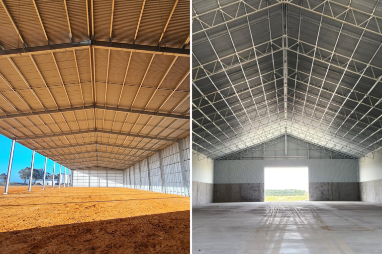 UB Rafter Sheds Versus Open Web Truss Sheds - Action Steel