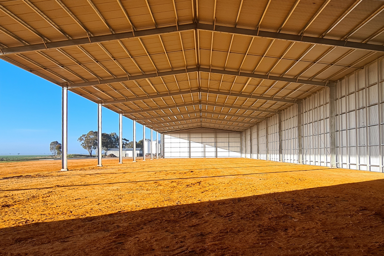 UB Rafter Sheds Versus Open Web Truss Sheds - Action Steel