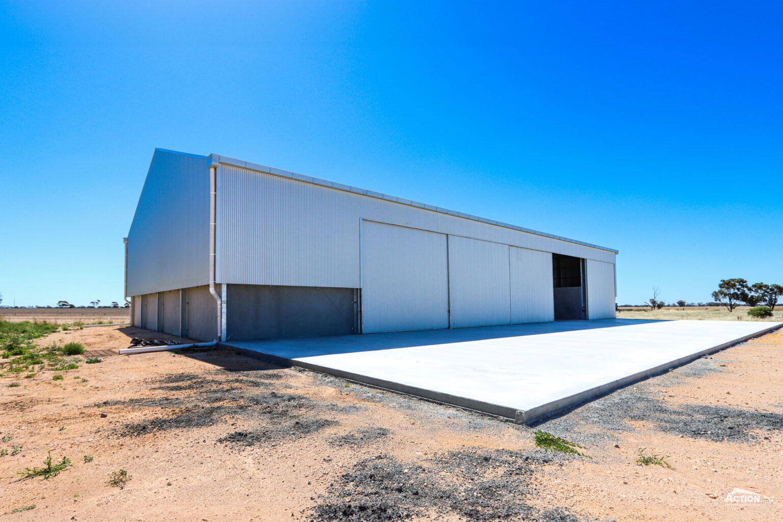 Fertiliser Sheds - Concrete Panel Storage Sheds - Action Steel