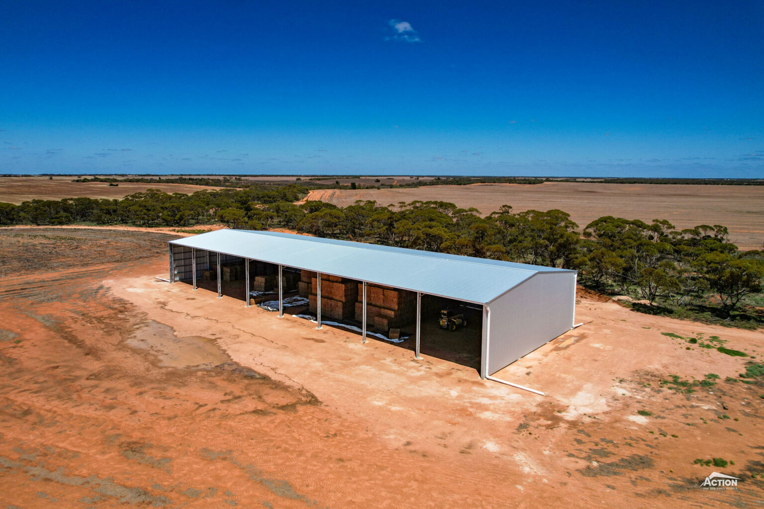Hay Sheds - All Hot-Dip Galvanised and Heavy Duty | Action Steel