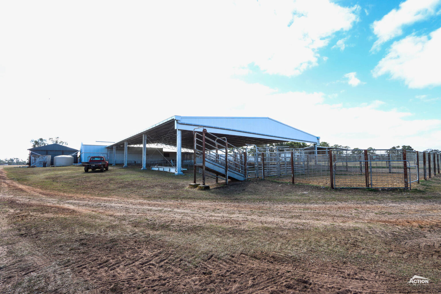 Yard Covers - Quality Sheep & Cattle Yard Covers - Action Steel