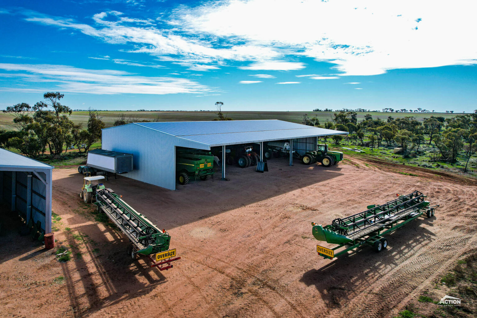 Farm Machinery Sheds - Protect Your Farm Equipment & Machinery