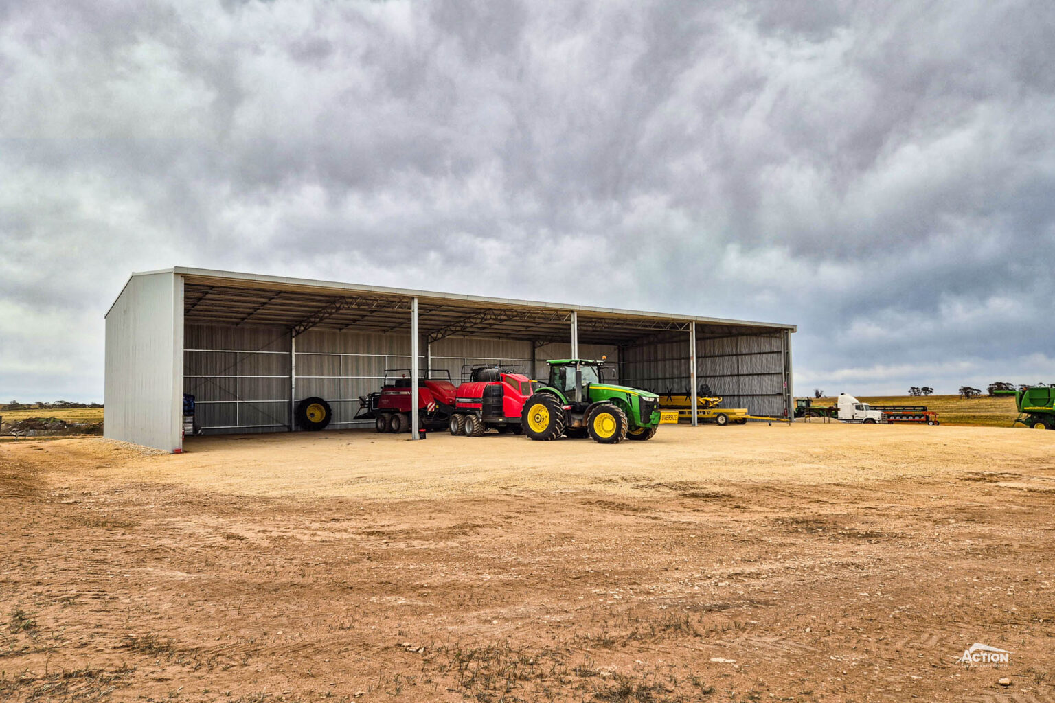 Farm Machinery Sheds - Protect Your Farm Equipment & Machinery