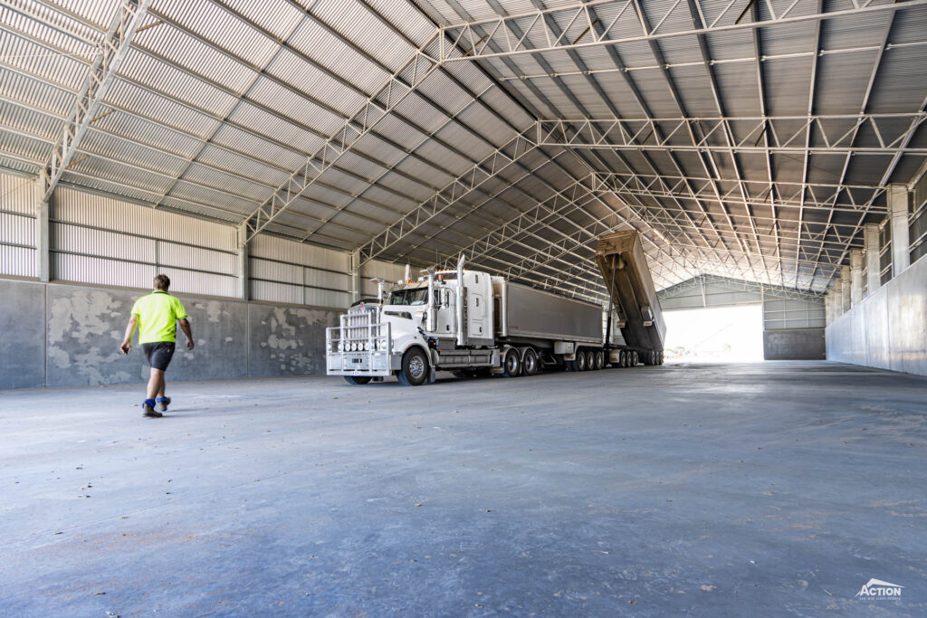 6000 Tonne Storage Shed A Smart Investment For Darcra Farming