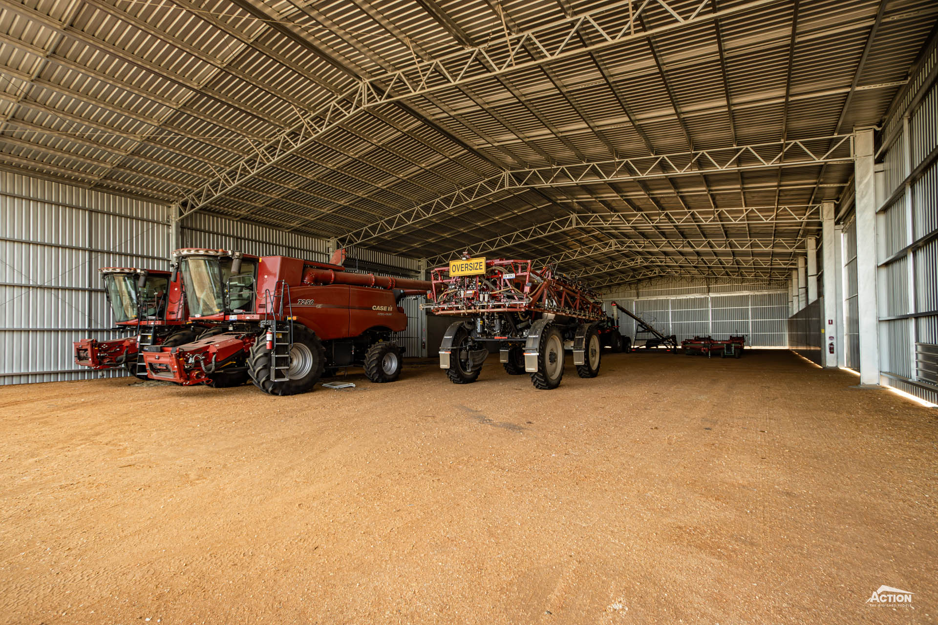 Spicer Farms' Multi-Use Shed Provides Value & Versatility - Action Steel